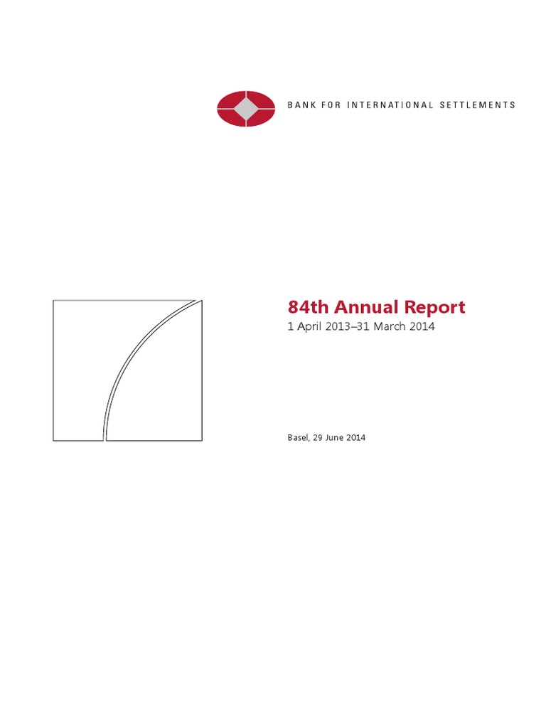 BIS 84th Annual Report | PDF | Business Cycle | Financial Crisis Of ...