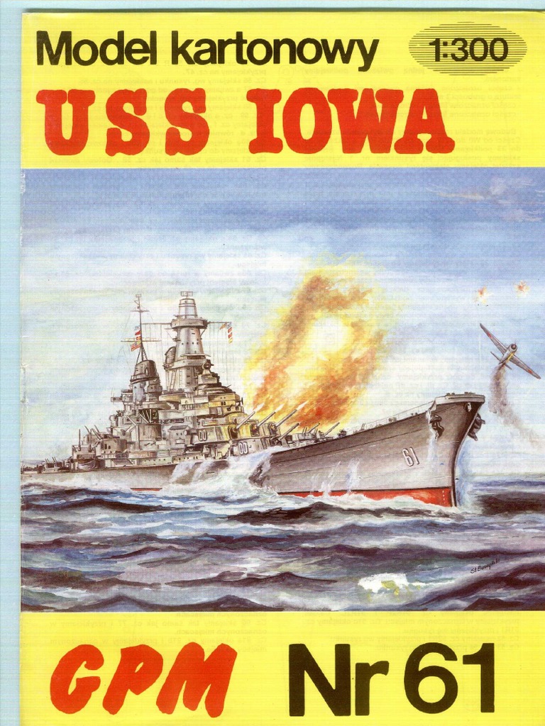 (Papermodels@Emule) (GPM 061) - Battleship BB61 Uss Iowa | PDF