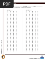 Nat Answer Sheet | PDF