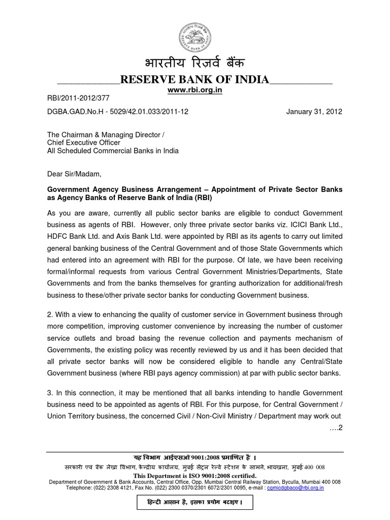 Reserve Bank of India | PDF | Reserve Bank Of India | Mumbai