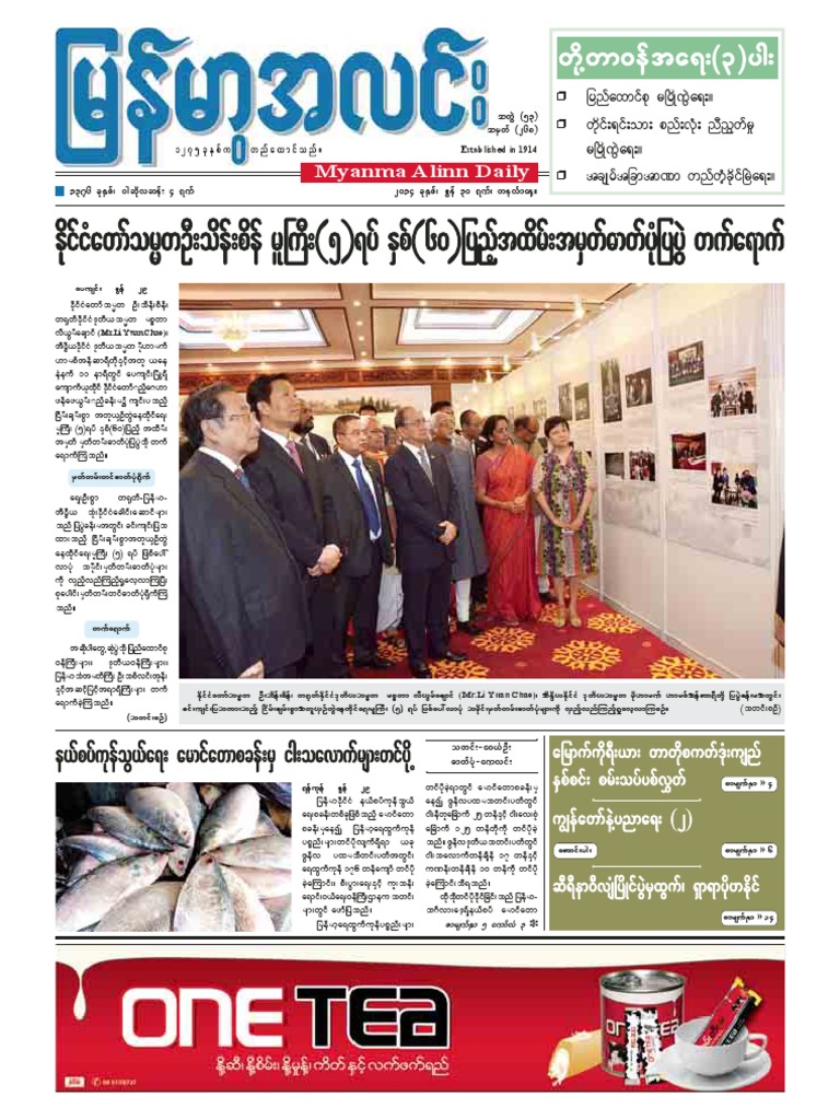 Myanma Alinn Daily | PDF | Wellness