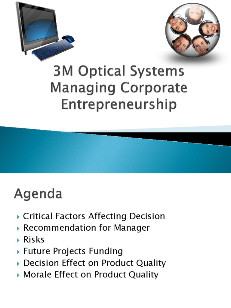 3M Optical Systems | PDF | Outsourcing | Leadership