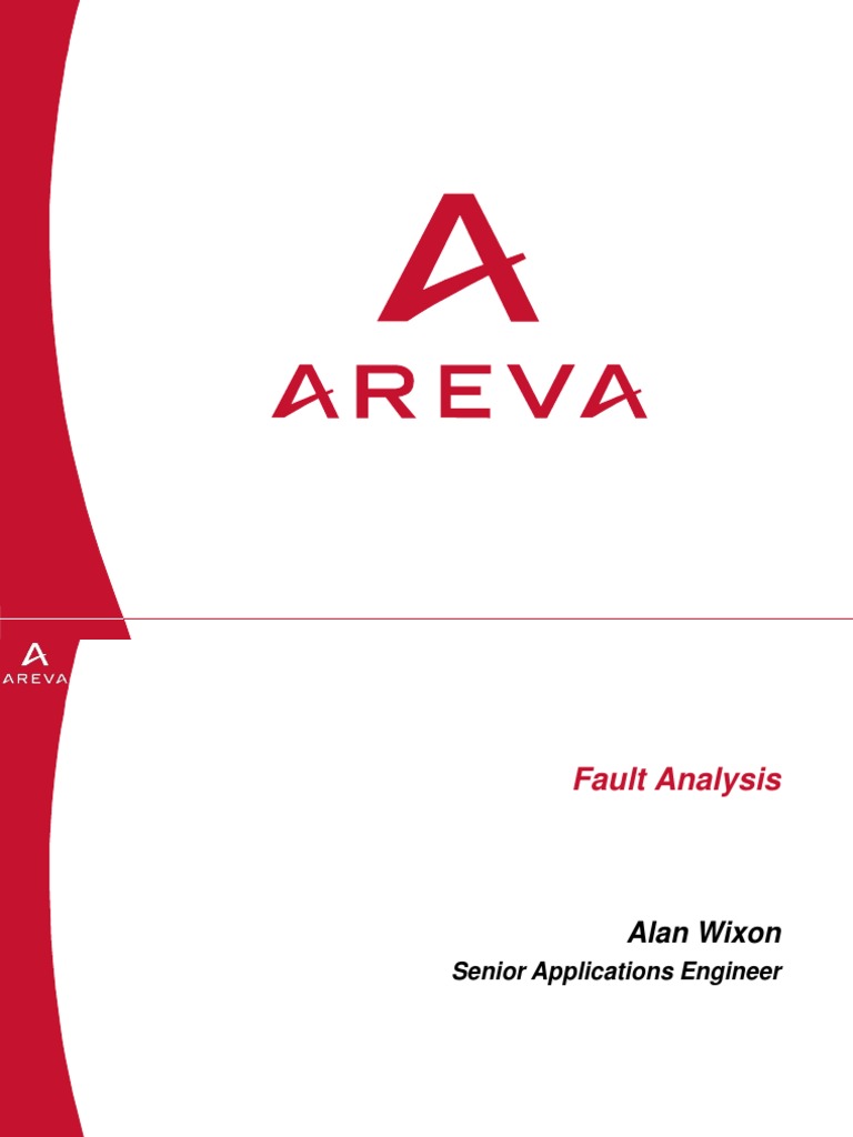 AREVA - Fault Analysis | PDF | Electric Power System | Transformer