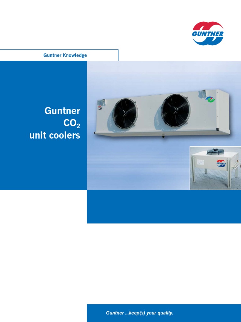 Guntner_CO2.pdf | Carbon Dioxide | Refrigeration