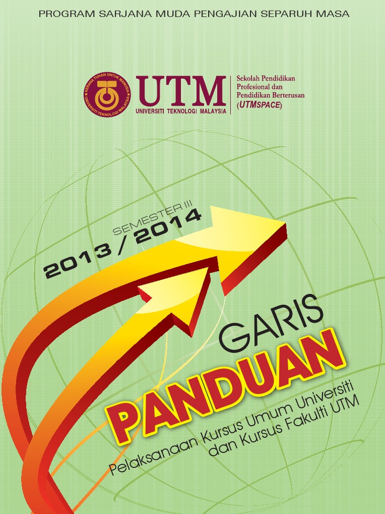 Pendaftaran Cursos UTM 2013/2014 | PDF | Tecnologia e Engenharia