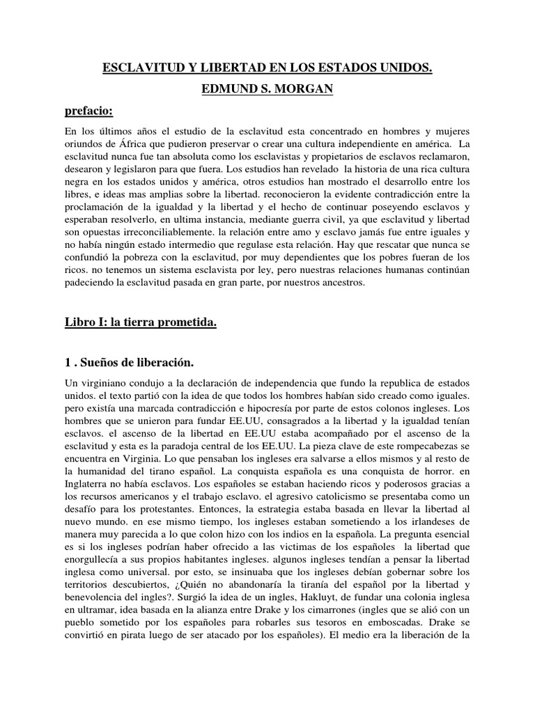 Esclavitud en Los EE - Uu | PDF | Esclavitud | Imperio español