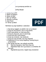 20 Halimbawa NG Palaisipan Na May Sagot | PDF