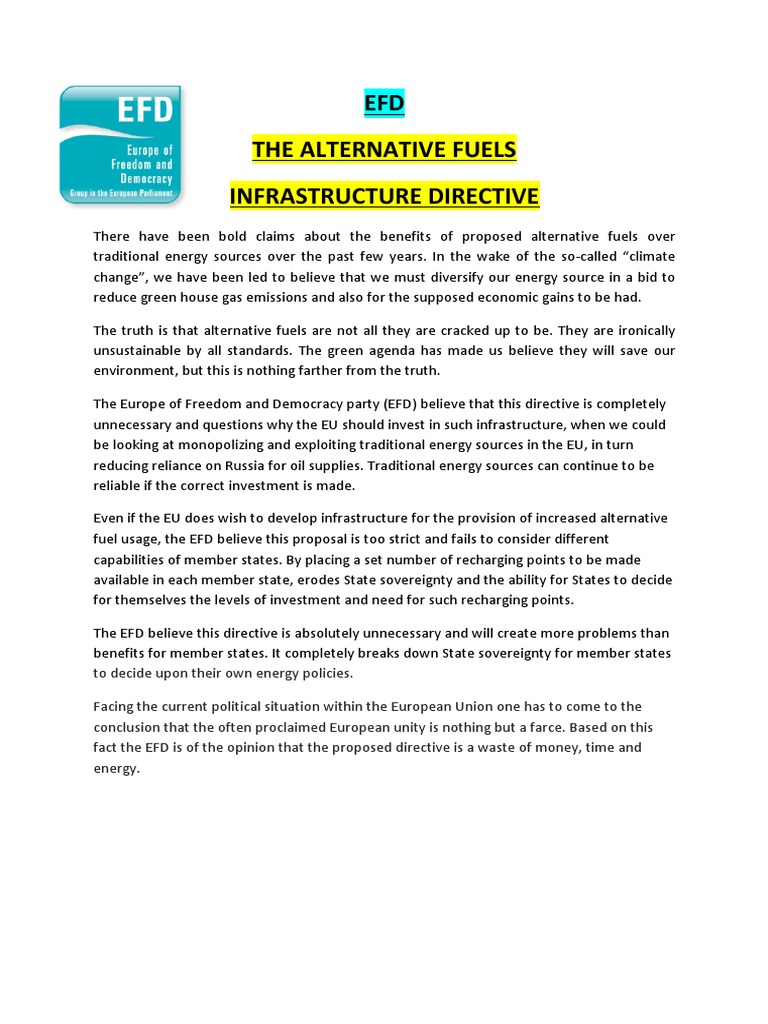 EFD Faction Paper | PDF | Nature