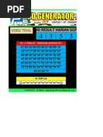 4D, 5D, 6D Forecast Table | PDF | Computers