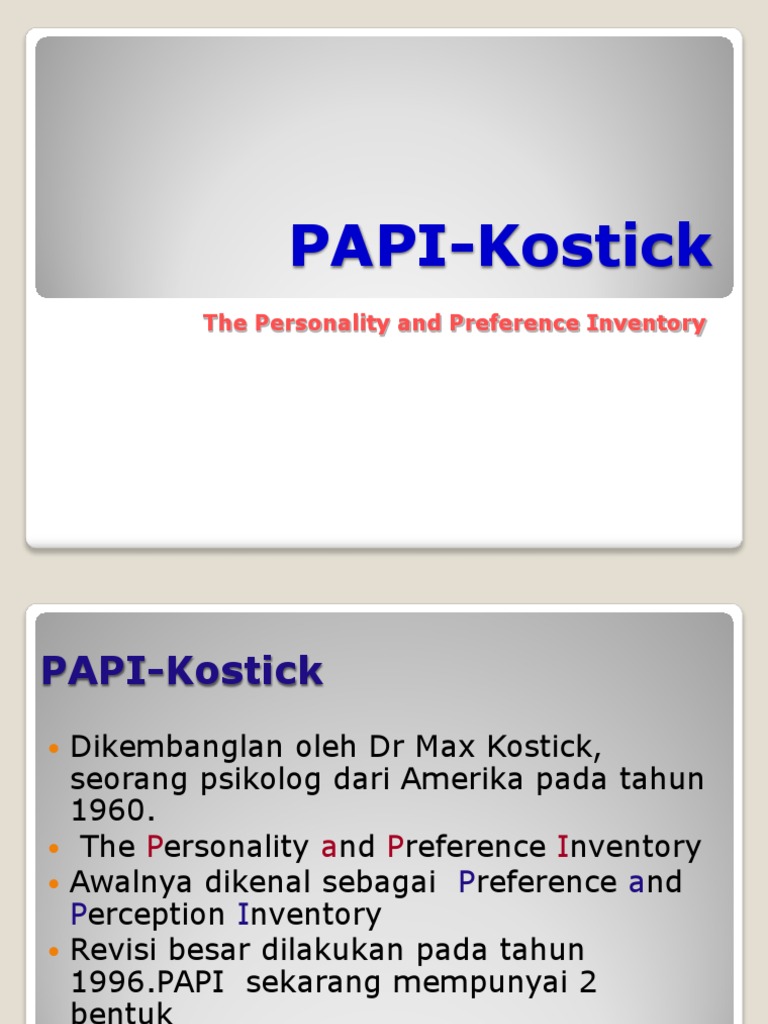 Papi Kostick | PDF