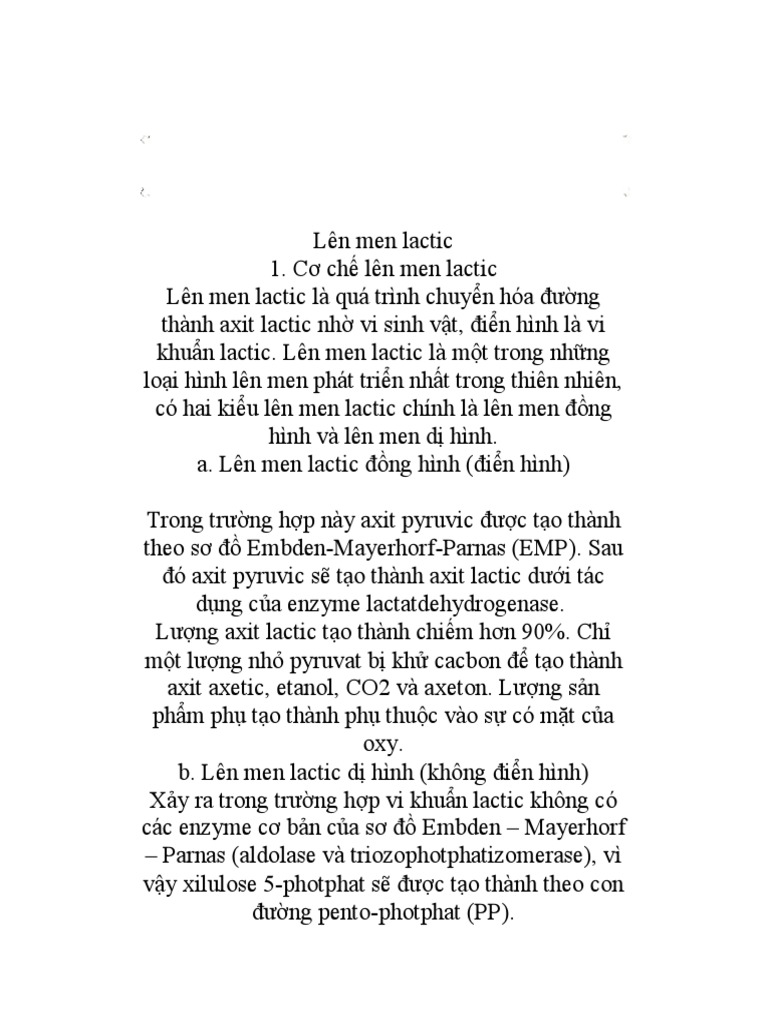 Len Men Lactic | PDF