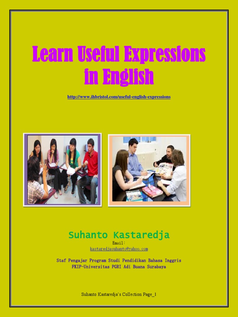Learn Useful Expressions in English | PDF