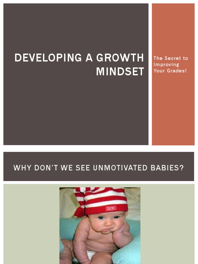 Developing Growth Mindset Pdf Emergence Scientific Theories