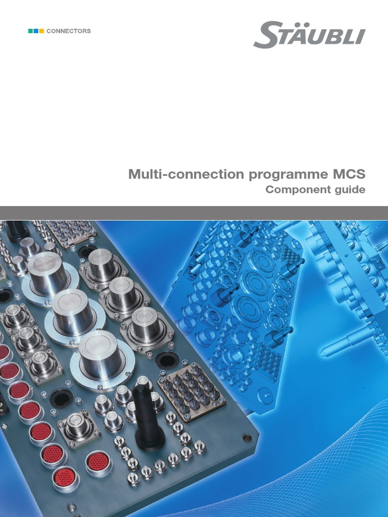 MCS Staubli Z515e | PDF | Electrical Connector | Insulator (Electricity)