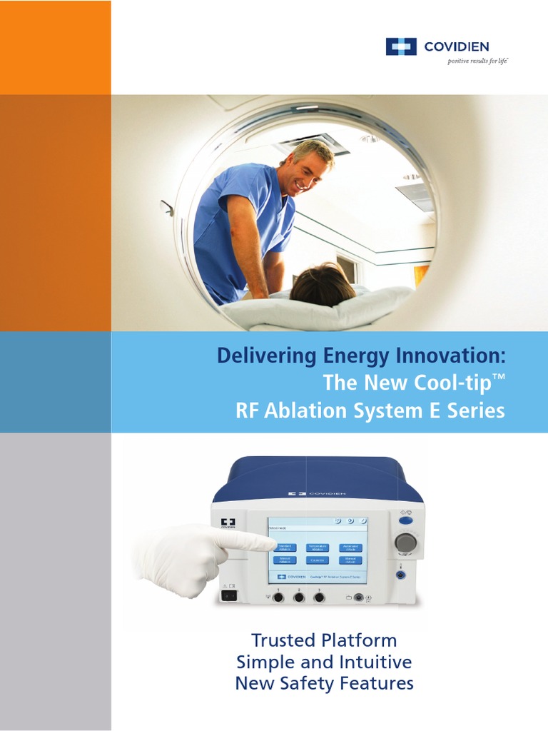 Cool Tip RF Ablation System e Series Brochure | PDF | Radio Frequency ...