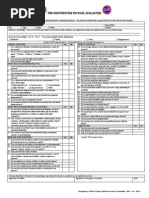 PSAL Medical Form 2024-2025 | PDF | Clinical Medicine | Diseases And ...
