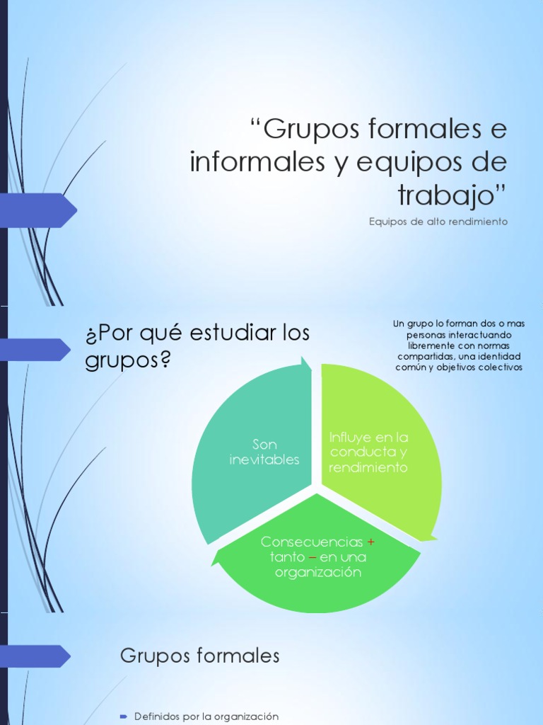 Grupos Formales e Informales y Equipos De | Toma de decisiones | Cognición