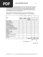 Moon Landing Team Building Exercise | PDF | Moon | Moon Landing