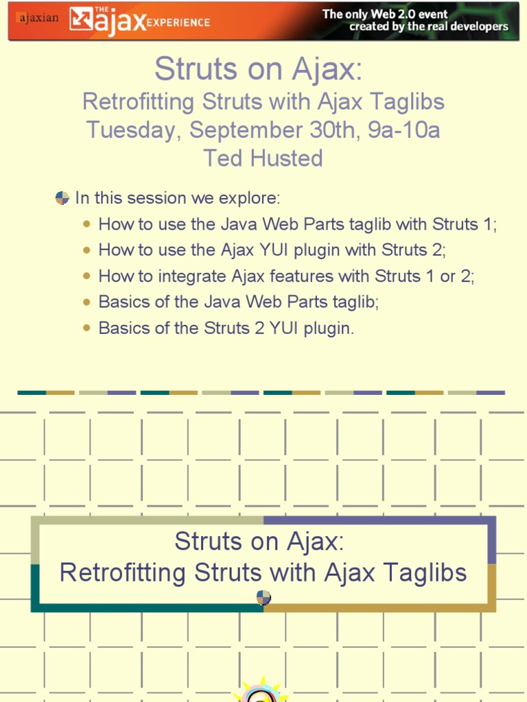 Ted Husted Retrofitting Struts With Taglibs | PDF | Ajax (Programming) | Computer Engineering
