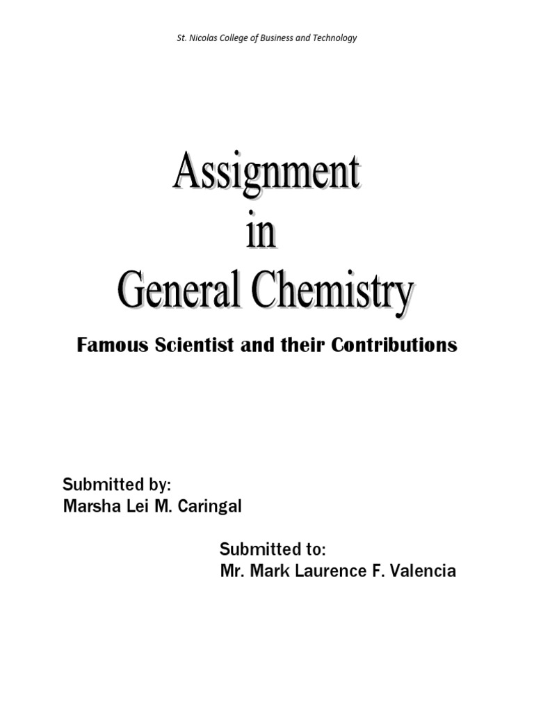 Famous Scientist and Their Contributions | Download Free PDF ...