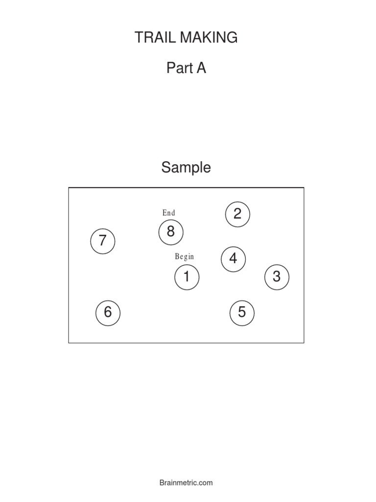 Trail Making Test | PDF