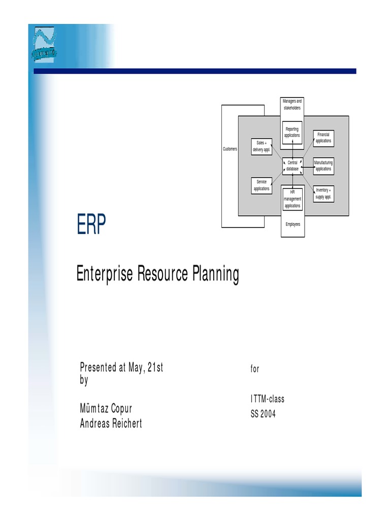 Architecture ERP Systems | PDF