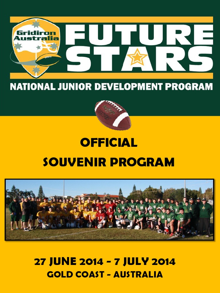 2014 Australian Future Stars Program | PDF | American Football ...