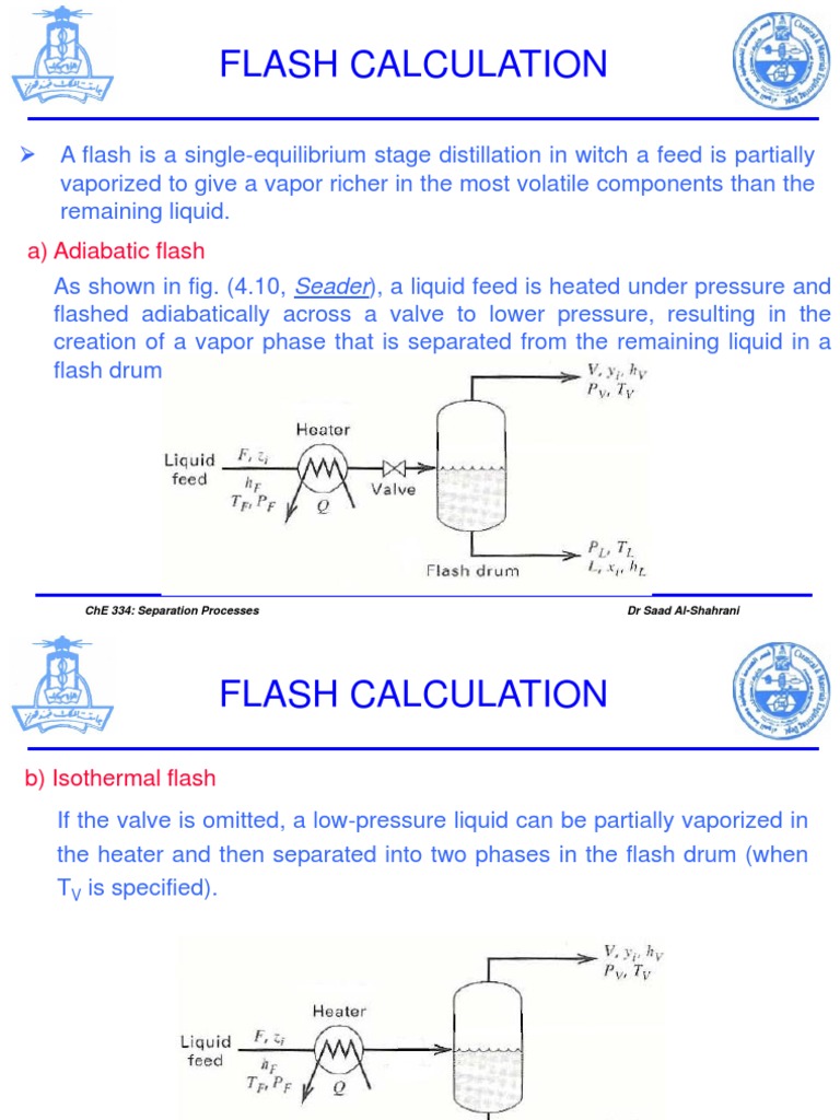 Flash Calculation | Gases | Thermodynamics