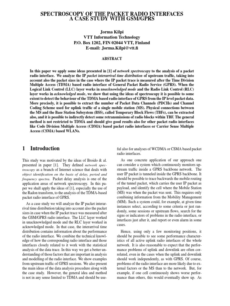 ZXDD | Descargar gratis PDF | General Packet Radio Service | Network Packet