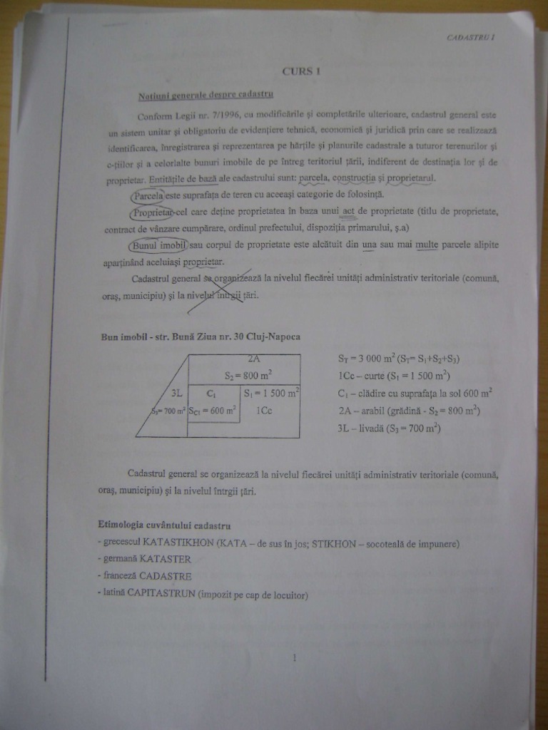 Cadastru | PDF
