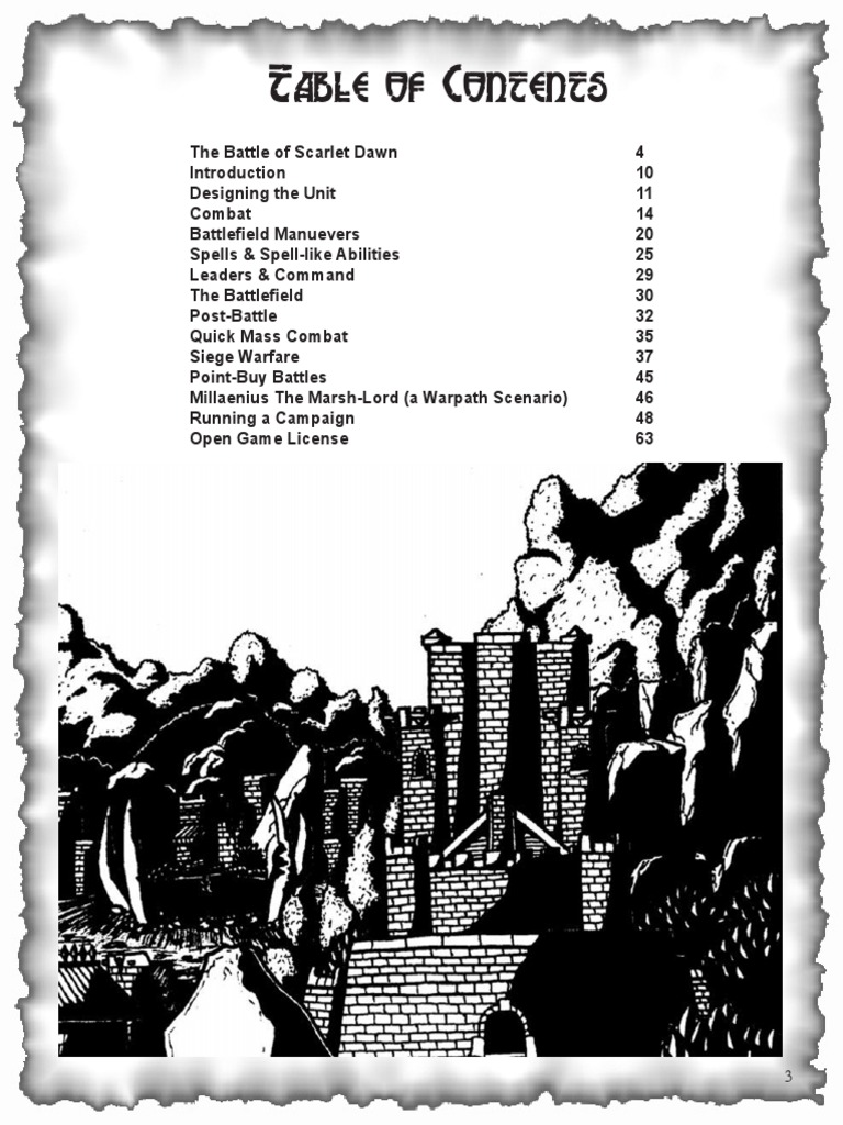 Warpath - Rules For Mass Combat Cut Down | PDF | Flanking Maneuver ...