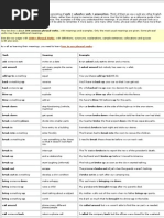 Top 100 English Verbs | PDF | Verb