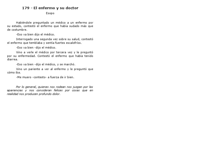 179 - El Enfermo y Su Doctor | PDF | Enfermedad | Medicina