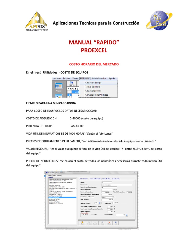 Manu A Pro Excel | PDF | Presupuesto | Microsoft Excel