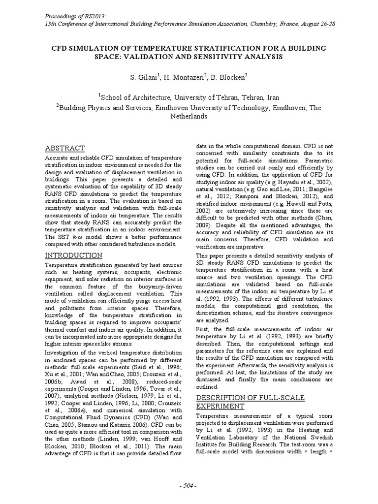 Buoyancy | PDF | Computational Fluid Dynamics | Heat Transfer