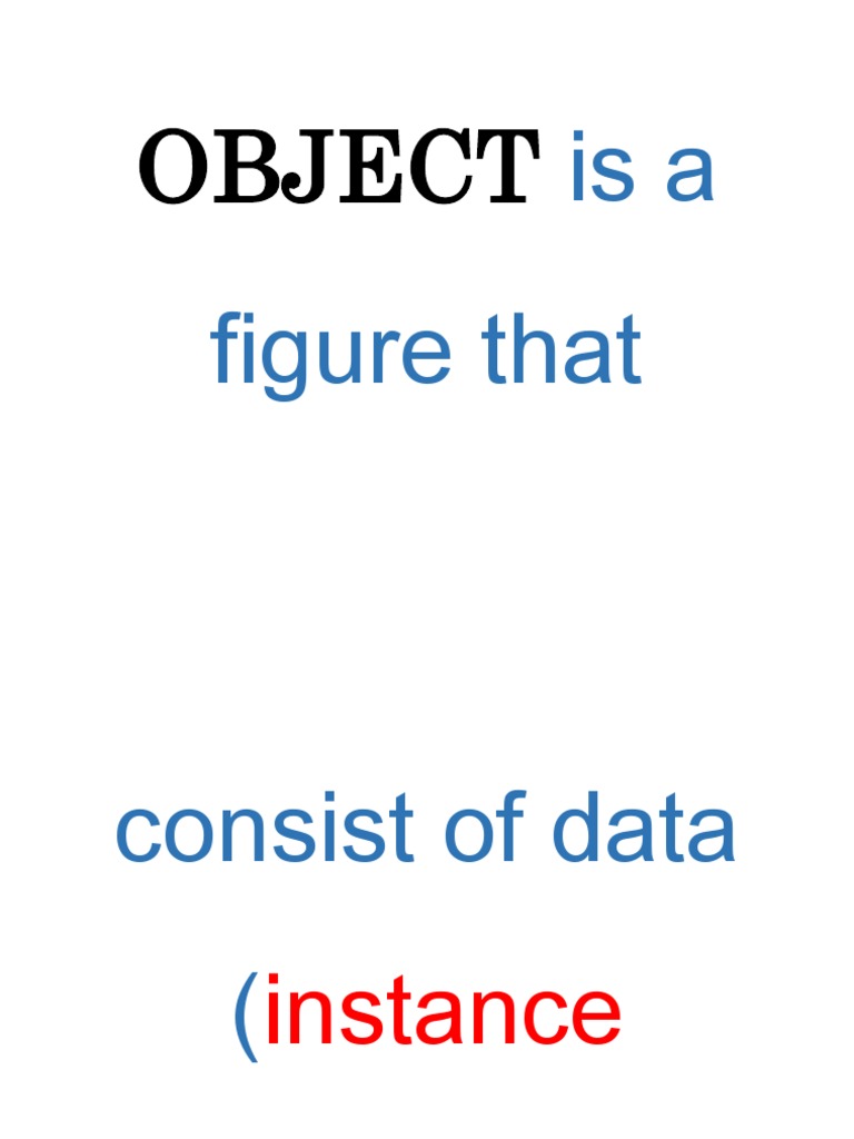 Object: Isa Figure That | PDF