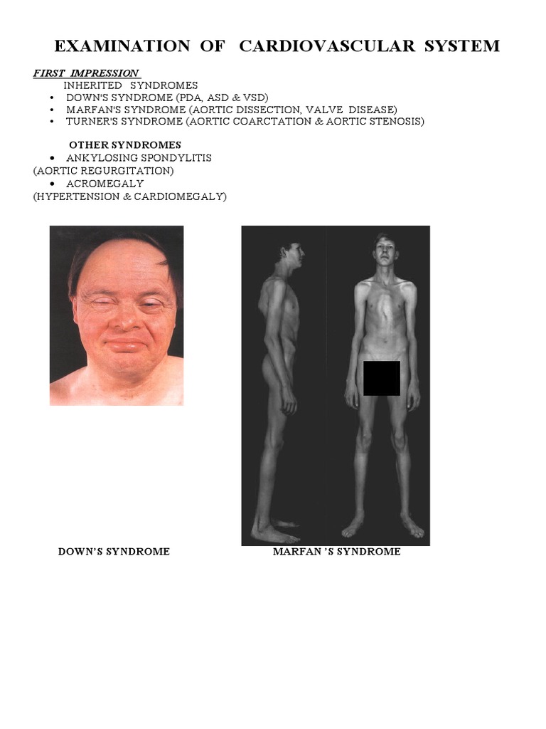 Examination of Cardiovascular System | PDF | Heart Valve | Diastole