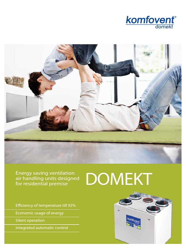 DOMEKT Bukletas en 2013 | PDF | Hvac | Ventilation (Architecture)