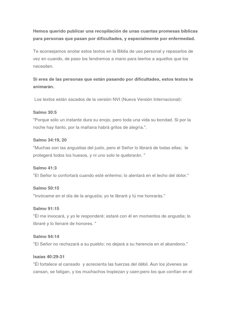 Textos de Animo | Descargar gratis PDF | Salmos | Jesús