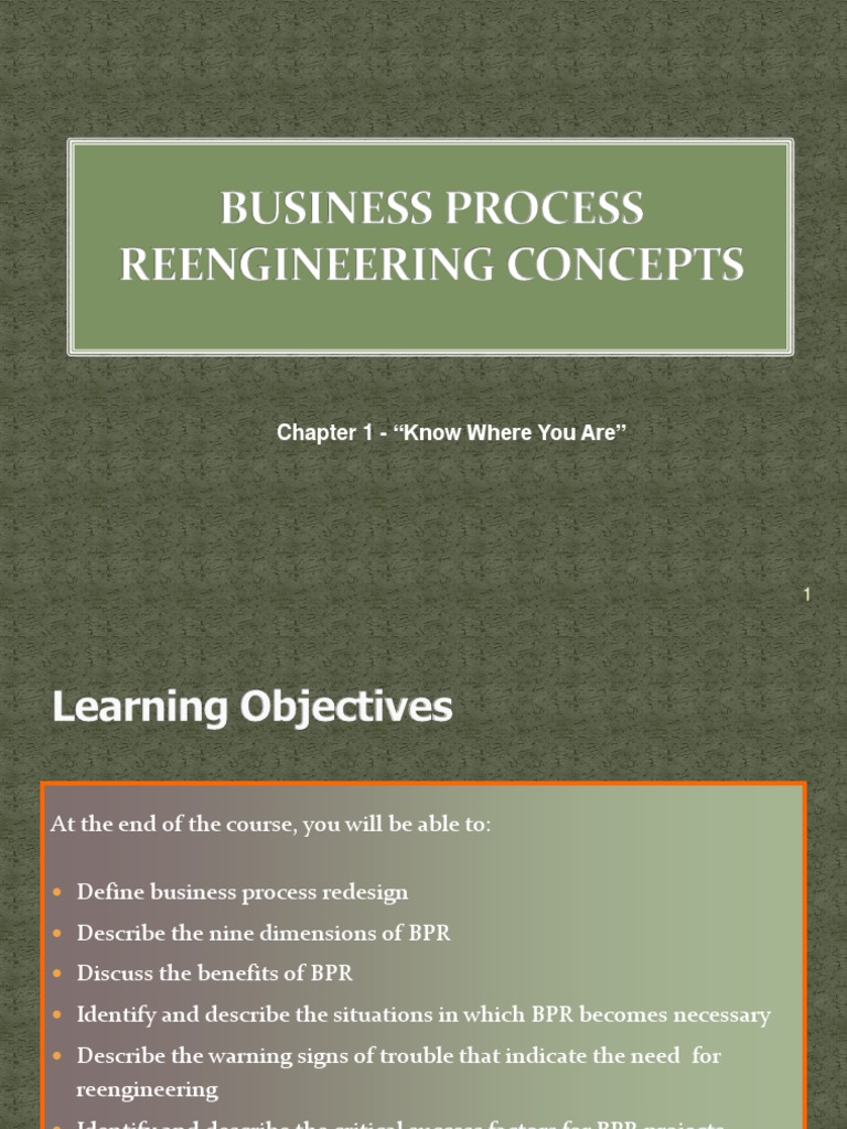 Business Process Reengineering | PDF | Business Process | Emergence
