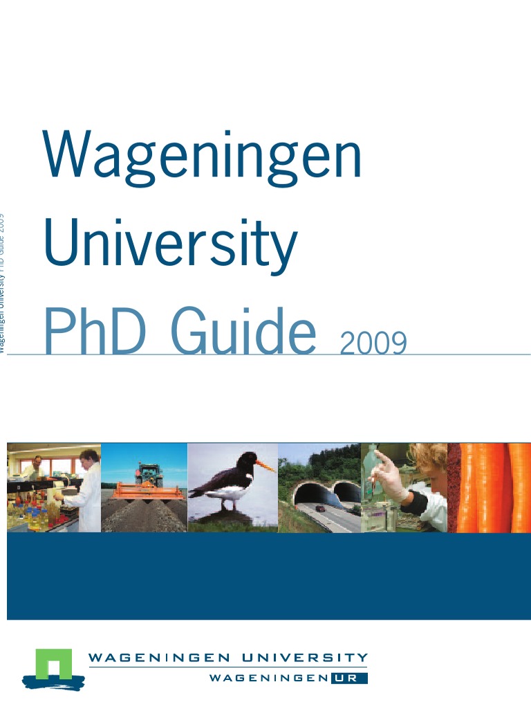 PHD Guide 2009 | PDF | Doctor Of Philosophy | Postgraduate Education