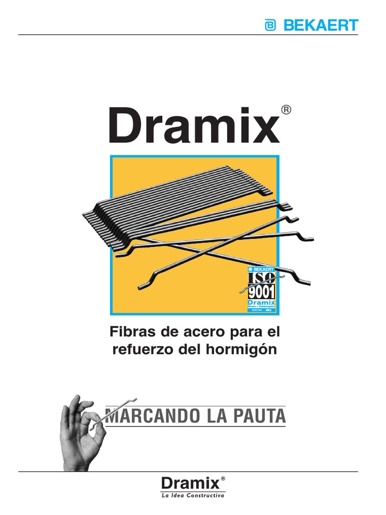 DRAMIX | PDF | Acero | Hormigón