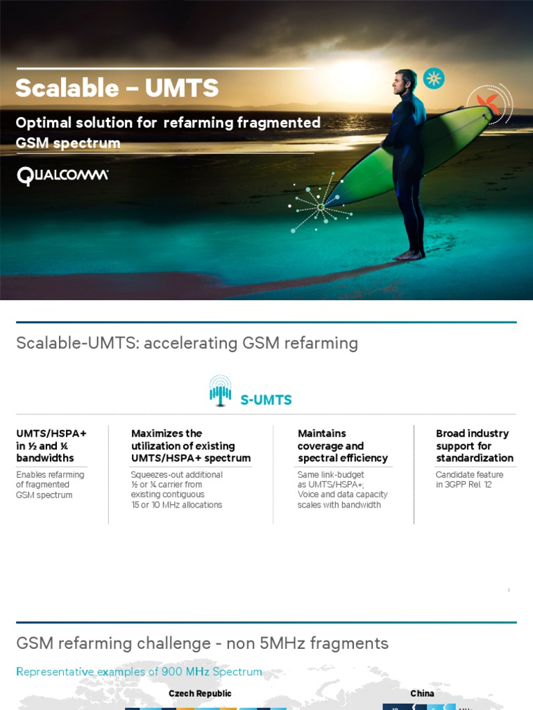 Scalable UMTS for GSM Spectrum Refarming | PDF | Gsm | Networks