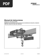 Manual de Instrucciones Polipasto Demag PDF | PDF | Energía y recursos | Science