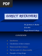 Lec 11 Clasp Assembly | PDF | Mouth | Dentistry Branches