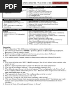 Grade 12 History Study Notes Guide | PDF