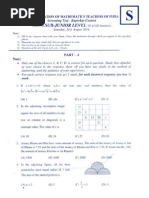 JMO 2023 (7, 8) Question Paper | PDF | Triangle | Circle