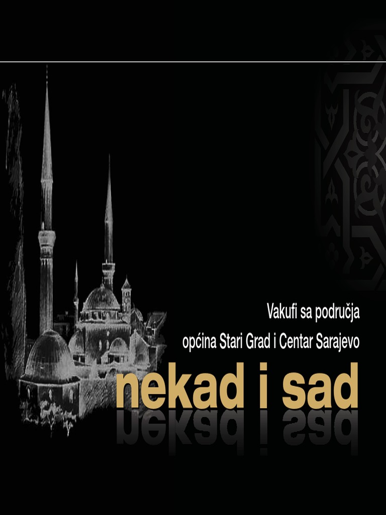 Vakufi Nekad I Sad Katalog | PDF