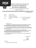 Contoh Surat Resmi Indonesia Baru | PDF