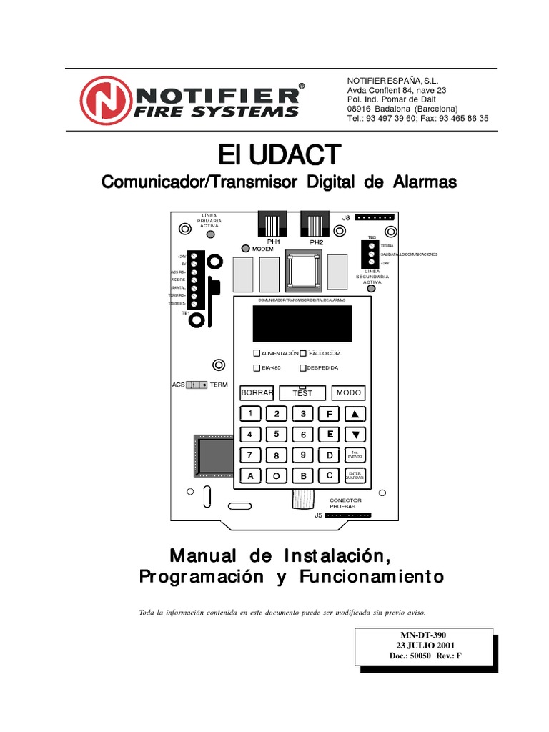 Udact | PDF | Relé | Teléfono